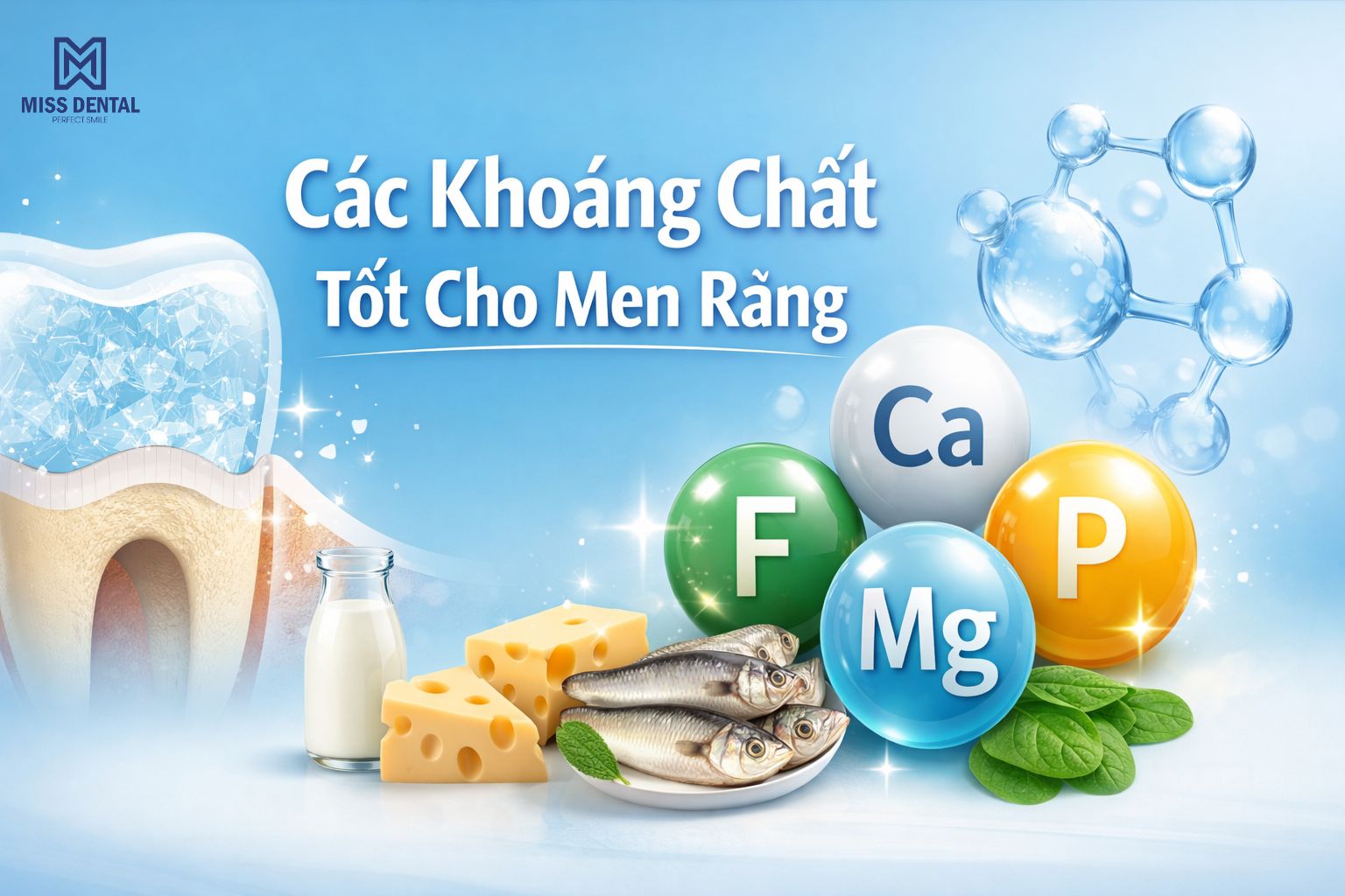 Các khoáng chất tốt cho men răng và vai trò quan trọng trong sức khỏe ...